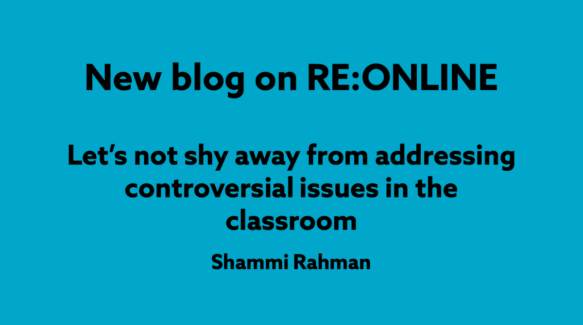 Let’s not shy away from addressing controversial issues in the ...